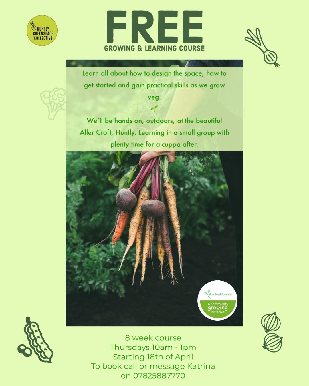 Upcoming Learning & Growing Courses – ONE SEED FORWARD